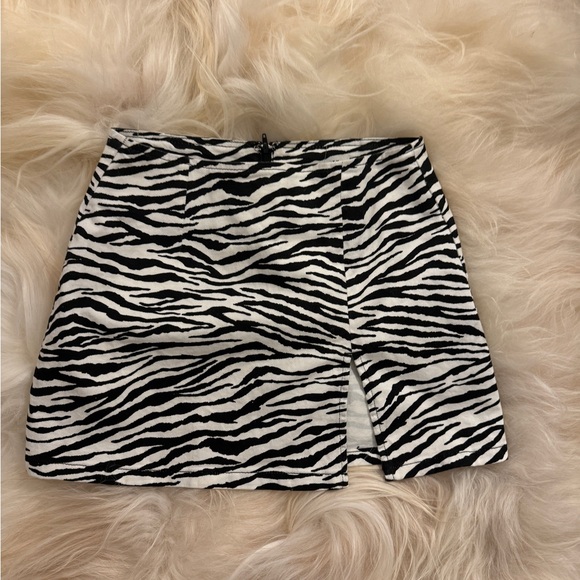 Urban Outfitters | Skirts | Zebra Mini Skirt | Poshmark